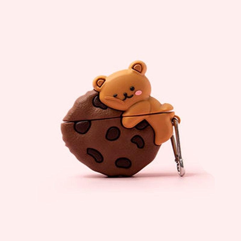 Kawaii Cookie Bear Airpod Case – Meowhiskers
