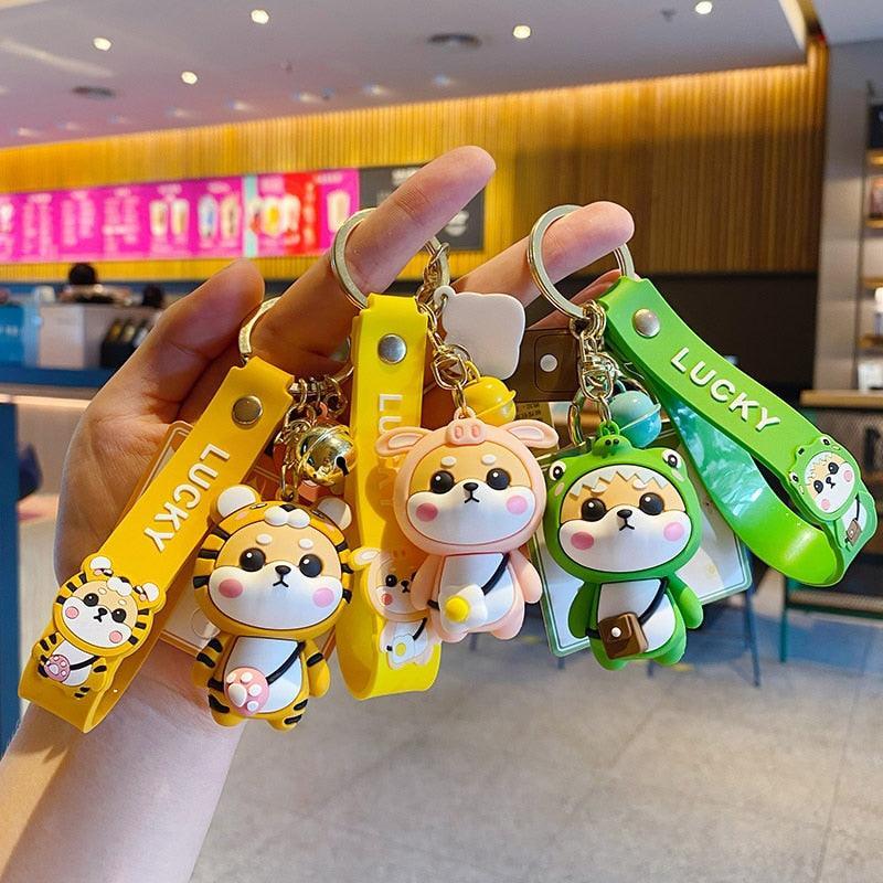 Kawaii Costume Shiba Inu Keychains – Meowhiskers