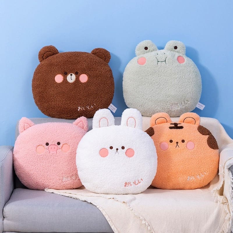 Kawaii Cute Animal Pillow Cushion – Meowhiskers