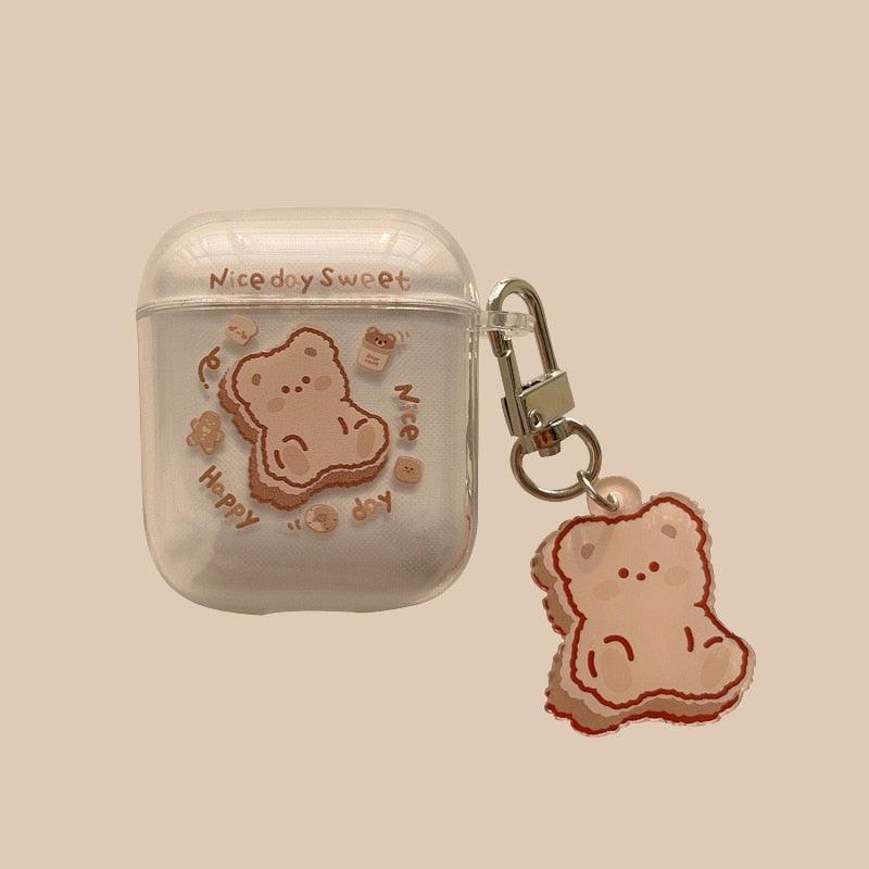 Kawaii Dai Bear Airpod Case – Meowhiskers
